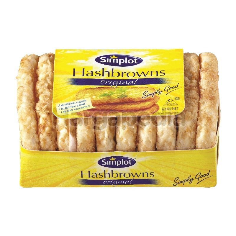Simplot Hash Browns 637gm