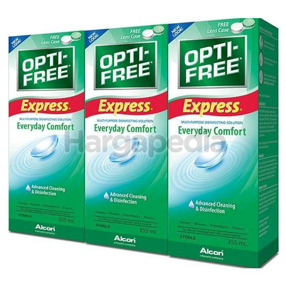 ALCON Opti-Free Express Multi-Purpose Disinfecting Solution 3x355ml