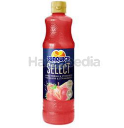 SUNQUICK Concentrated Cordial Select Pink Guava & Strawberry 700ml