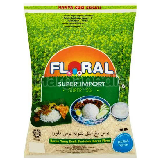 FLORAL Super Import 5% Rice 10kg