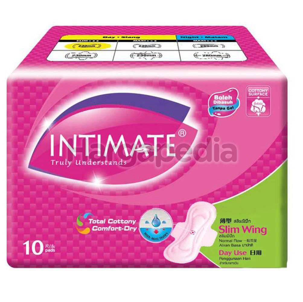 INTIMATE Cottony Surface Daylite Slim Wing 10s