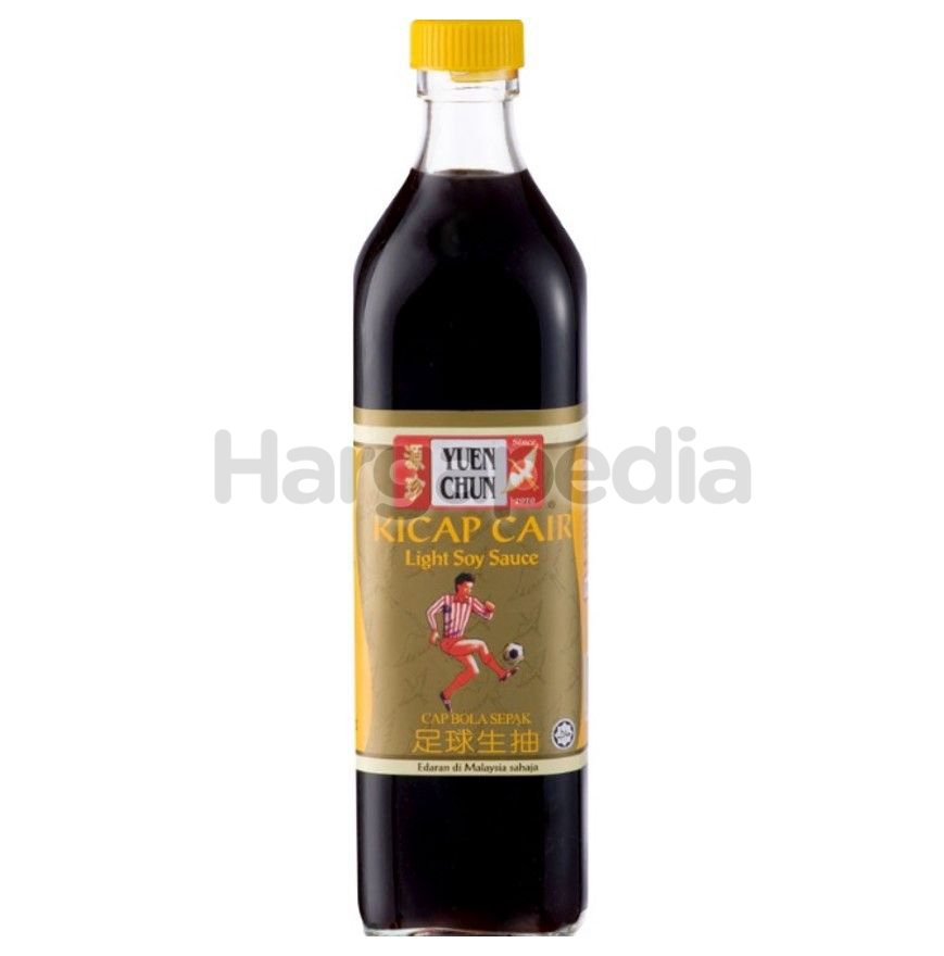 YUEN CHUN Football Light Soy Sauce 750ml