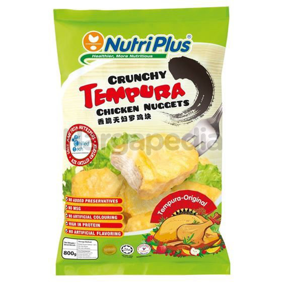 NUTRIPLUS Tempura Original Chicken Nugget 800gm