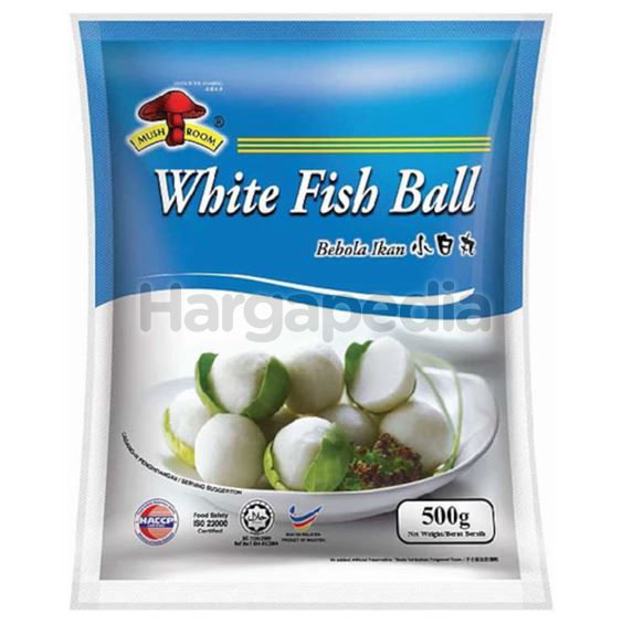 MUSHROOM White Fish Ball Small 500gm