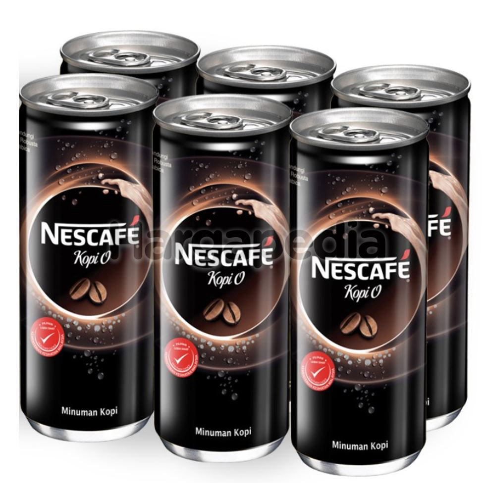 NESCAFE Can Kopi O 6x240ml