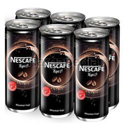 NESCAFE Can Kopi O 6x240ml