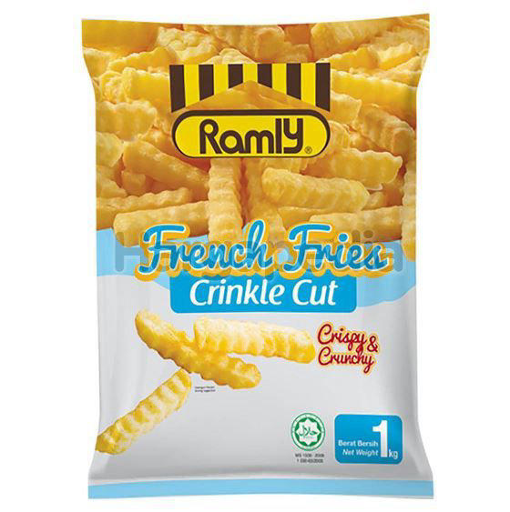 RAMLY French Fries Crinkle Cut 1kg