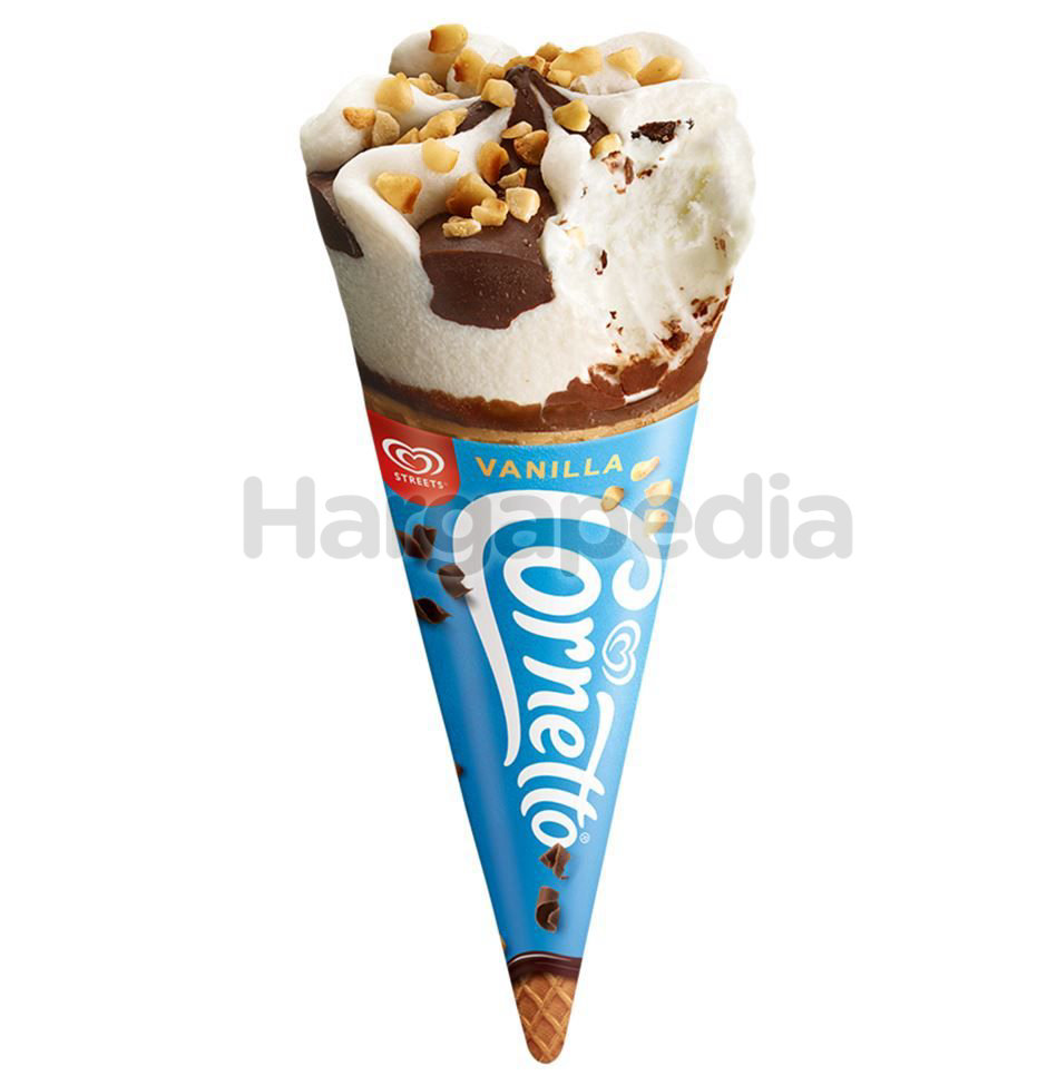 WALL'S Cornetto Classic Vanilla Chocolate Ice Cream 1s