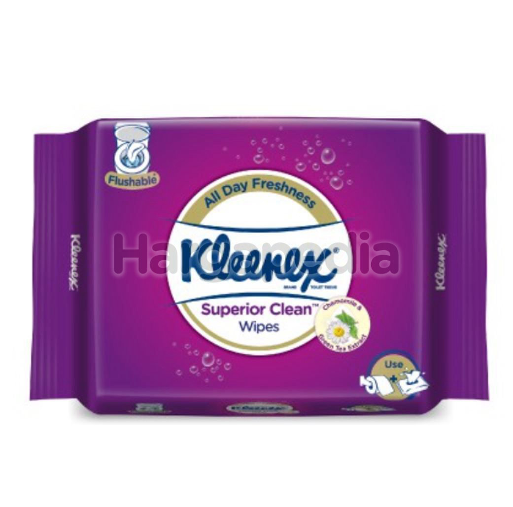 KLEENEX Superior Clean Toilet Wipes 40s