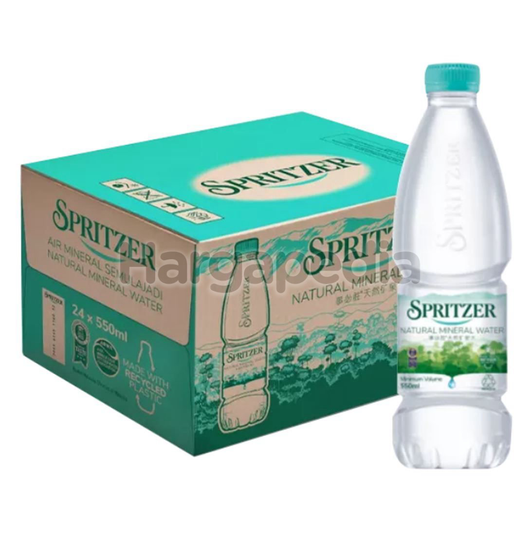 SPRITZER Mineral Water 24x550ml