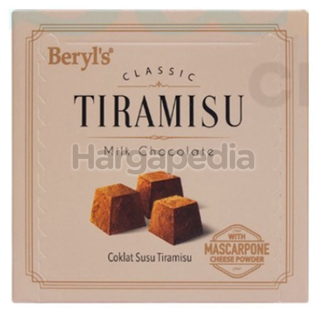 BERYL'S Tiramisu Milk Chocolate 65gm