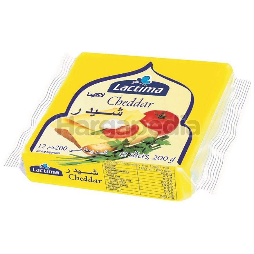 LACTIMA Cheddar Cheese 200gm