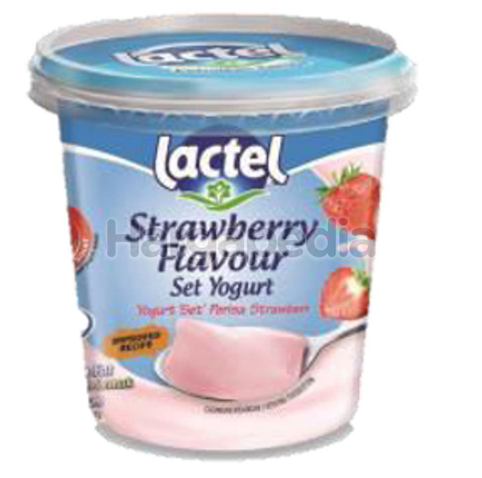 LACTEL Flavour Set Yogurt Strawberry 470gm