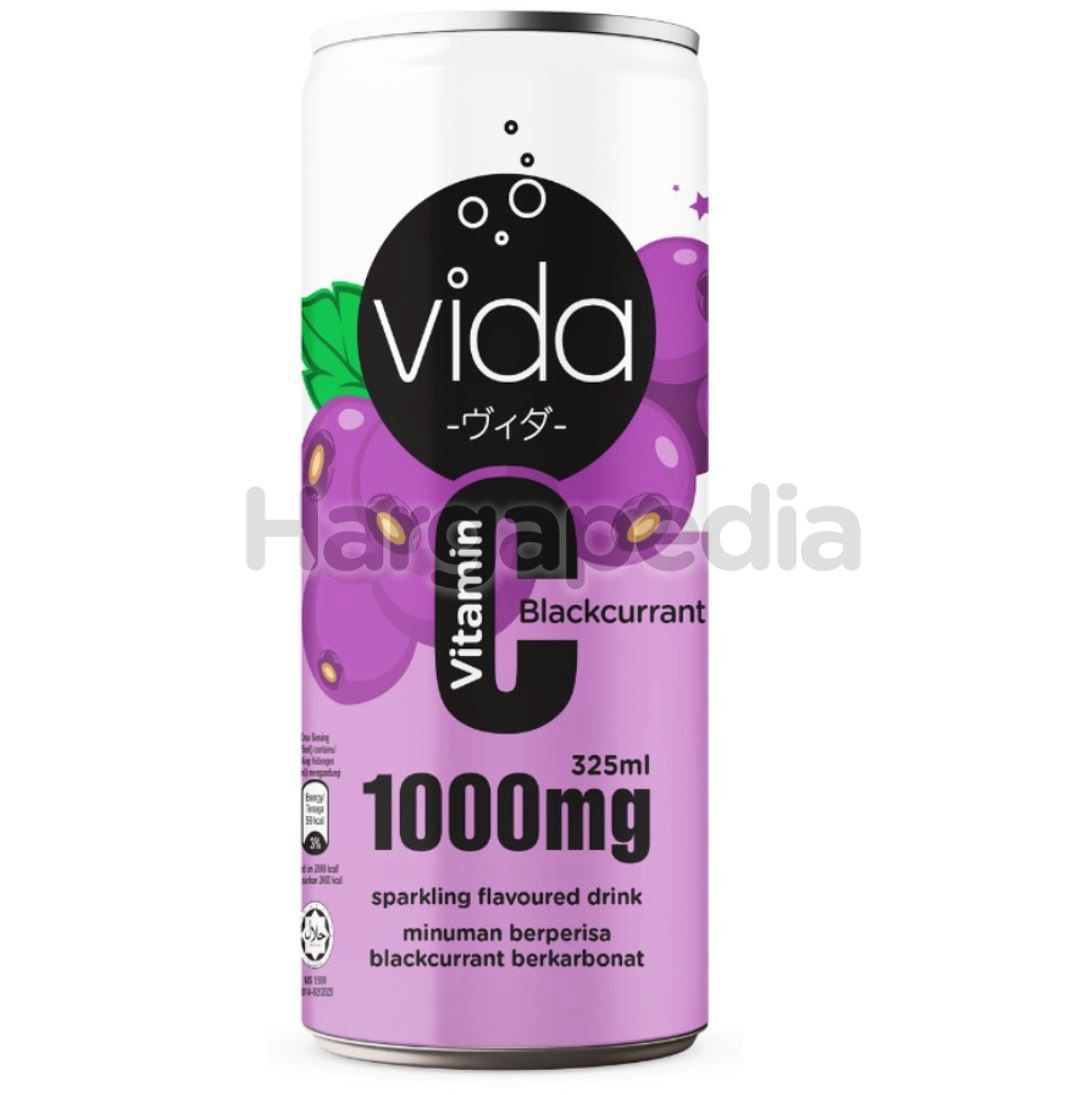 VIDA Vitamin C Blackcurrant Drink 325ml