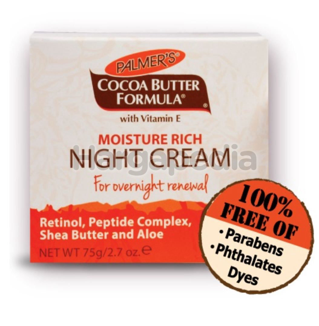 PALMER'S Cocoa Butter Moisture Rich Night Cream 75gm