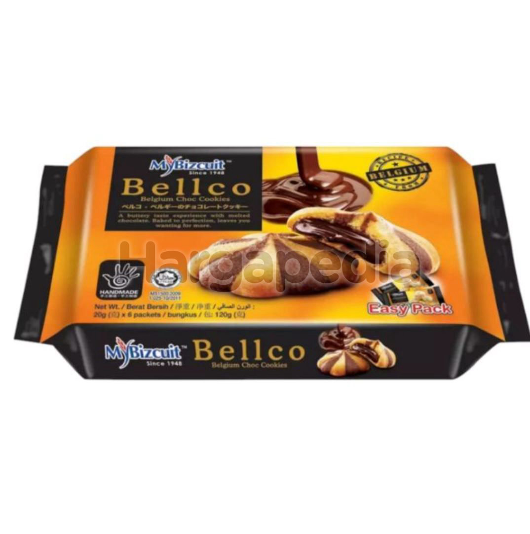 MYBIZCUIT Bellco Belgium Choco Cookies 120gm