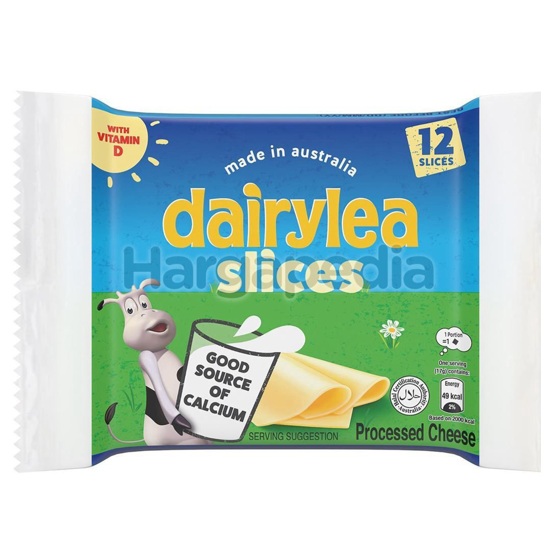 DAIRYLEA Slice Cheese 12s 200gm