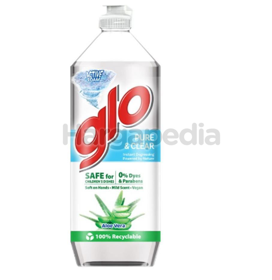 GLO Dishwash Liquid Pure & Clear Aloe Vera 1.2lit