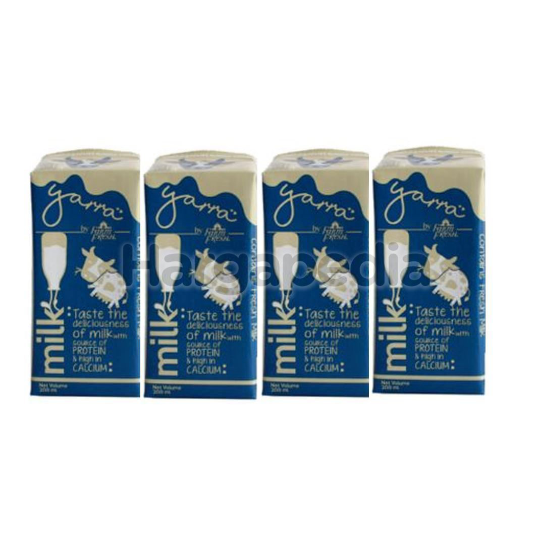 FARM FRESH Australian Yarra Farm UHT Full Cream Milk 4x200ml