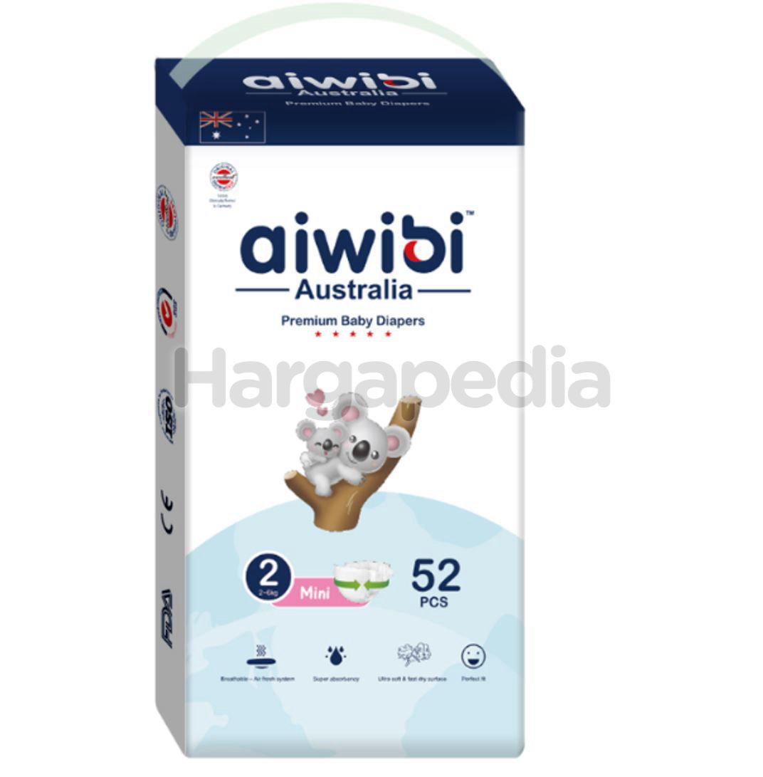 AIWIBI Premium Natural Diapers Tape S52