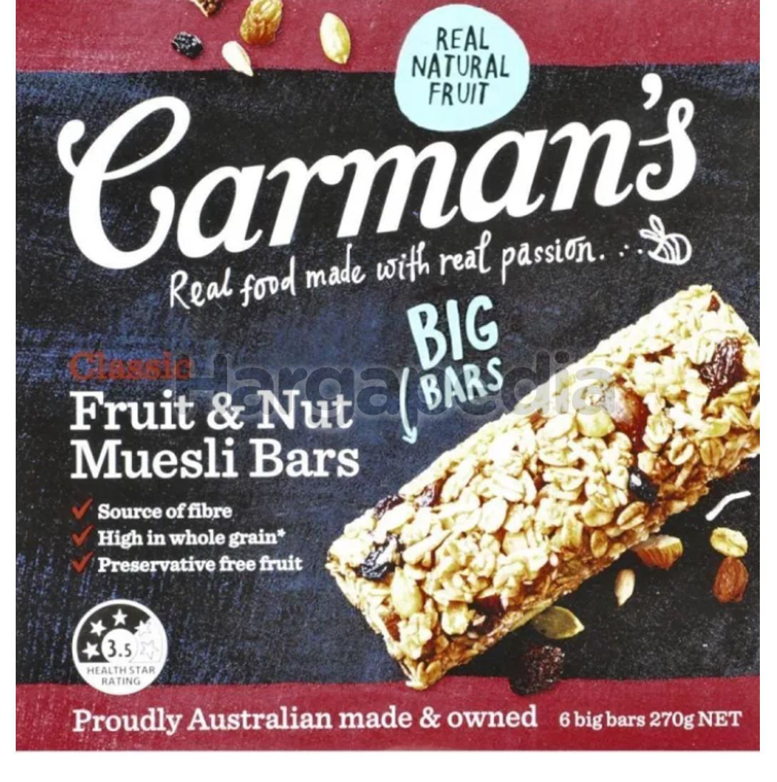CARMAN'S Classic Fruit & Nuts Breakfast Bars 270gm