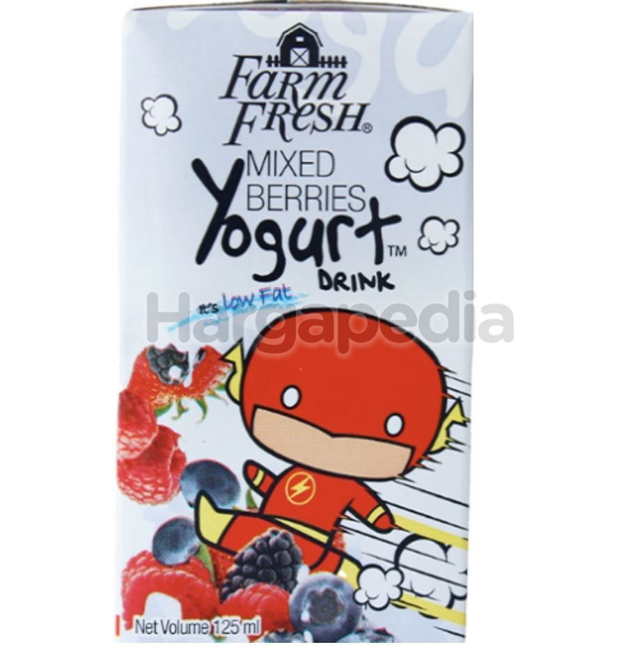 FARM FRESH Yoghurt Drink Mixed Berries 125ml