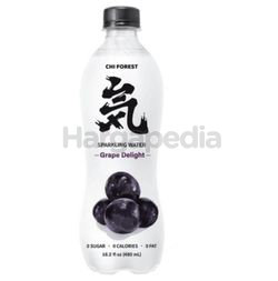 CHI FOREST Sparkling Water Grape Delight 480m