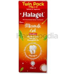 HALAGEL Miswakgel Toothpaste 2x175gm