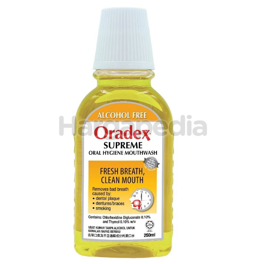 ORADEX Supreme Mouthwash 250ml