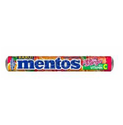 MENTOS Candy Roll Peach Orange 29gm
