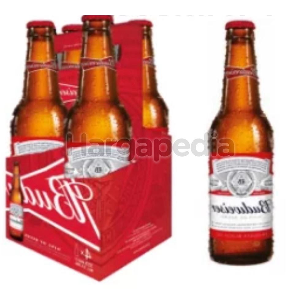 BUDWEISER Bottle 4x355ml