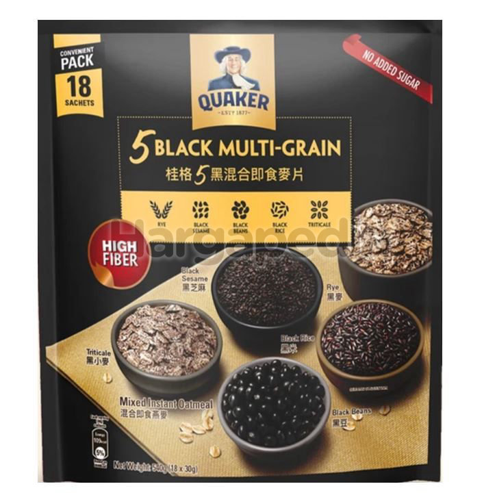 QUAKER Oats Five Black Multigrain 540gm
