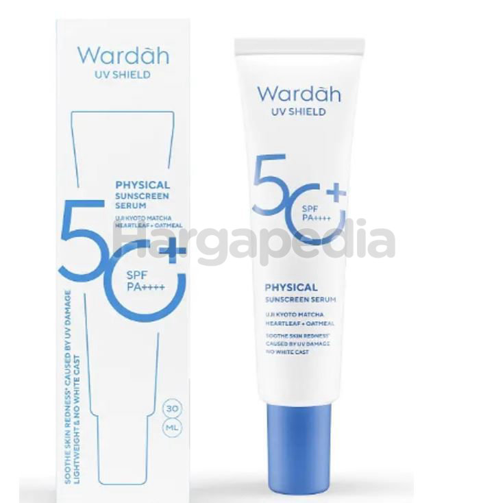 WARDAH UV Shield Physical Sunscreen SPF 50 30ml